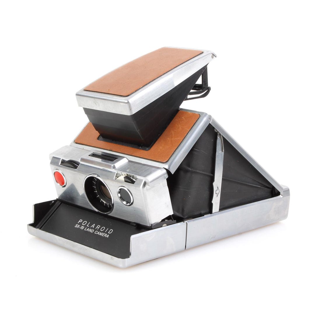 Vintage Polaroid SX-70 Folding SLR Camera With Manual - Etsy