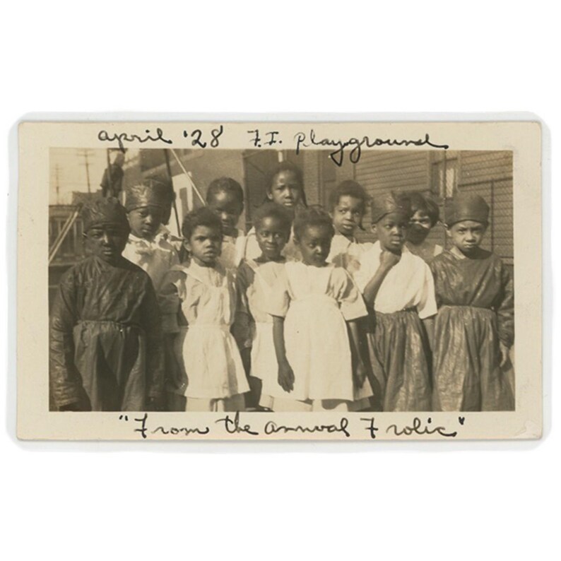 1928 Vintage Photo - African American Children Annual Frolic - Etsy