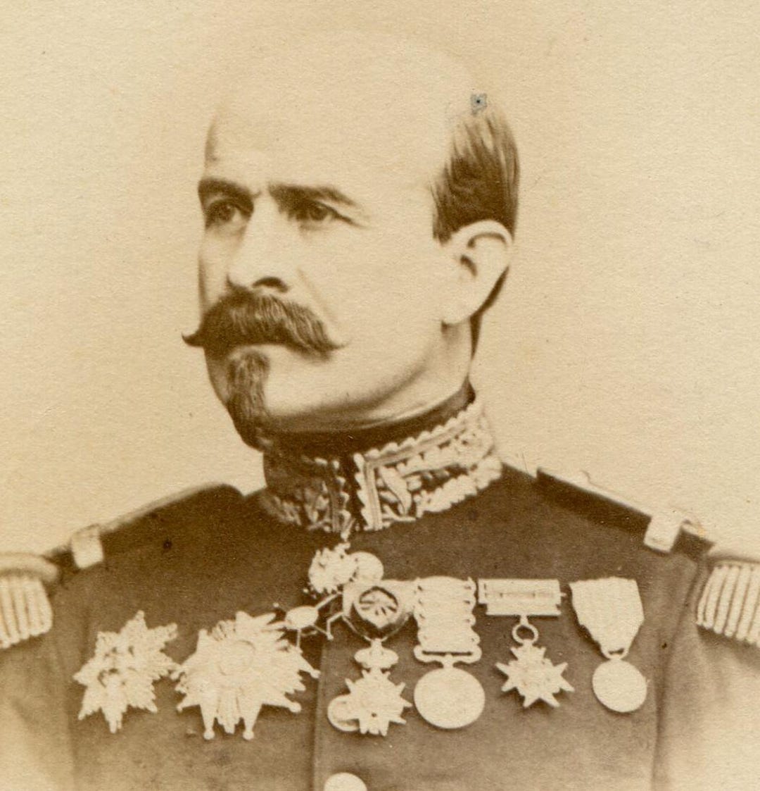 General Trochu French Military Officer. Cdv. - Etsy