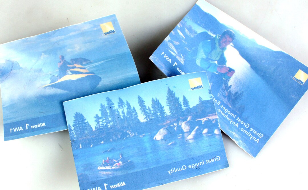 Nikon Window Decals, Set of 3 - Etsy