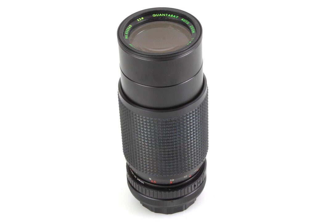 Quantaray 80-205mm F/4.5 Telephoto Zoom Lens for Canon FD Mount - Etsy