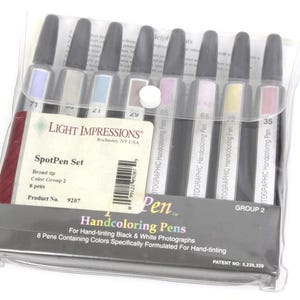 Photographic Hand Coloring Pen Set for Tinting B&W Photos - Etsy