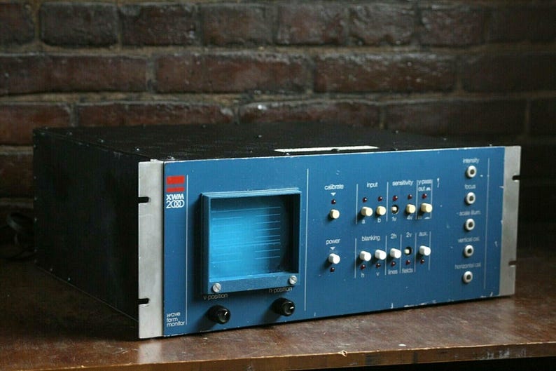 Sharp Waveform Monitor Xwm 2000 - Etsy
