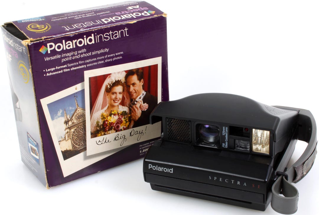 Polaroid Spectra AF Special Edition Vintage Camera in Box - Etsy