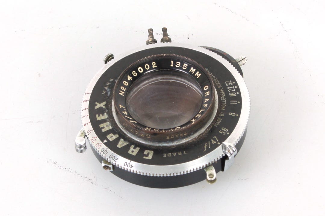 135mm F4.7 4x5 Graflex Optar View Camera Lens - Etsy