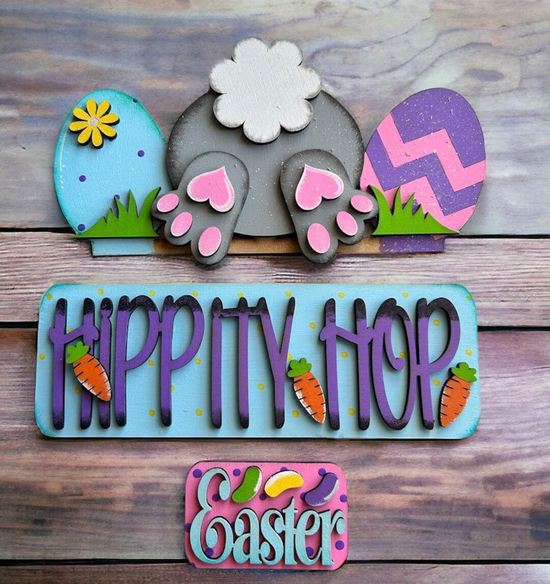 Easter Farm Truck, Easter Decor, Farm Truck Decor, Bunny Butts, Easter ...