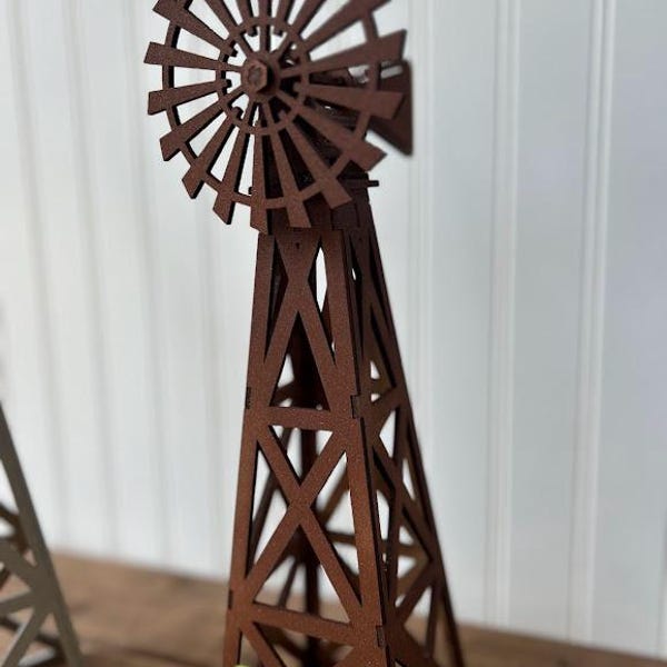 Rustic Windmill - Etsy