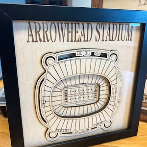 Football Stadium, 3D Model, Football Field, Laser Cut Football Stadium ...