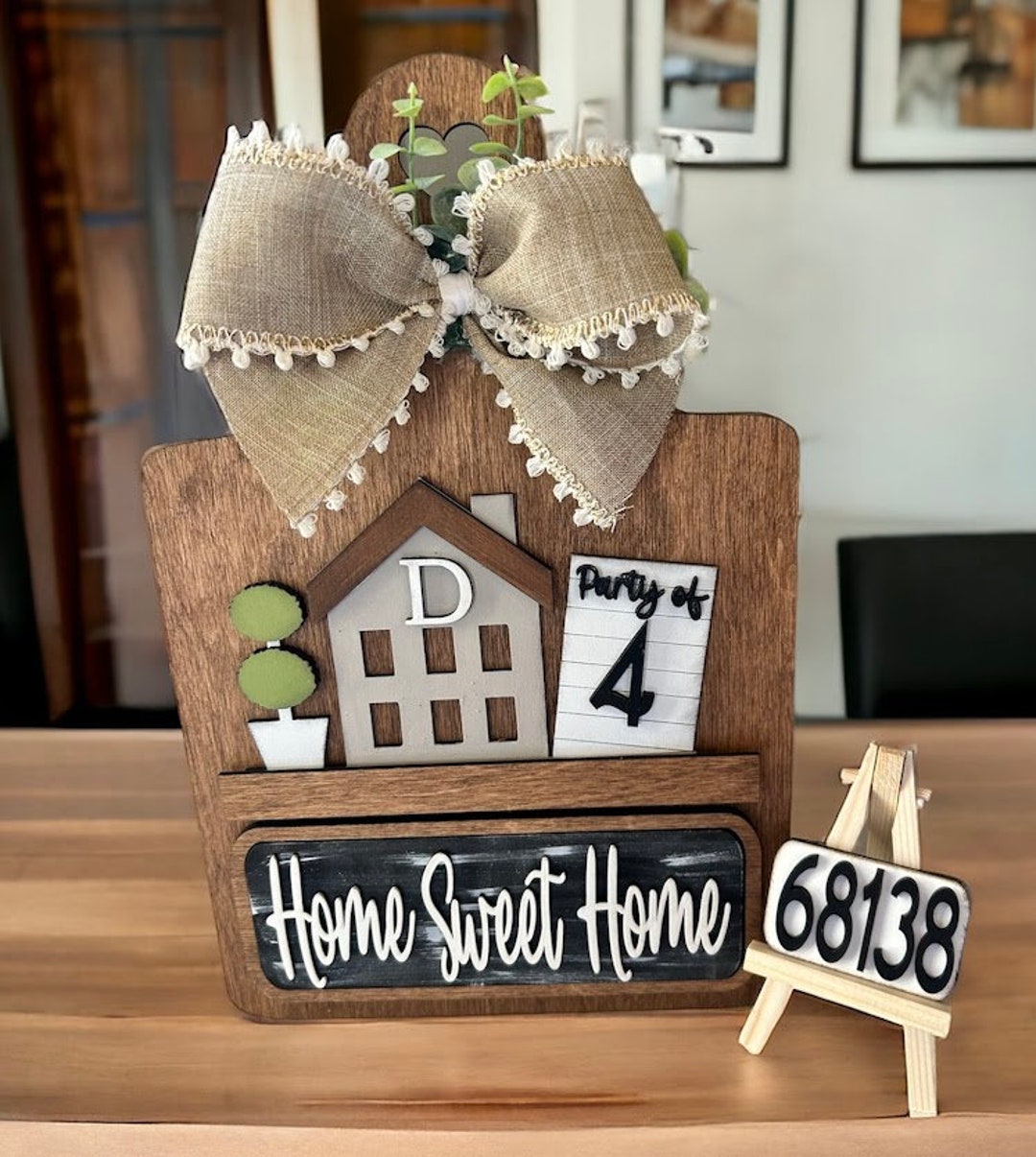 Home Sweet Home Breadboard, Farmhouse Decor, Personalized Wedding Gift ...