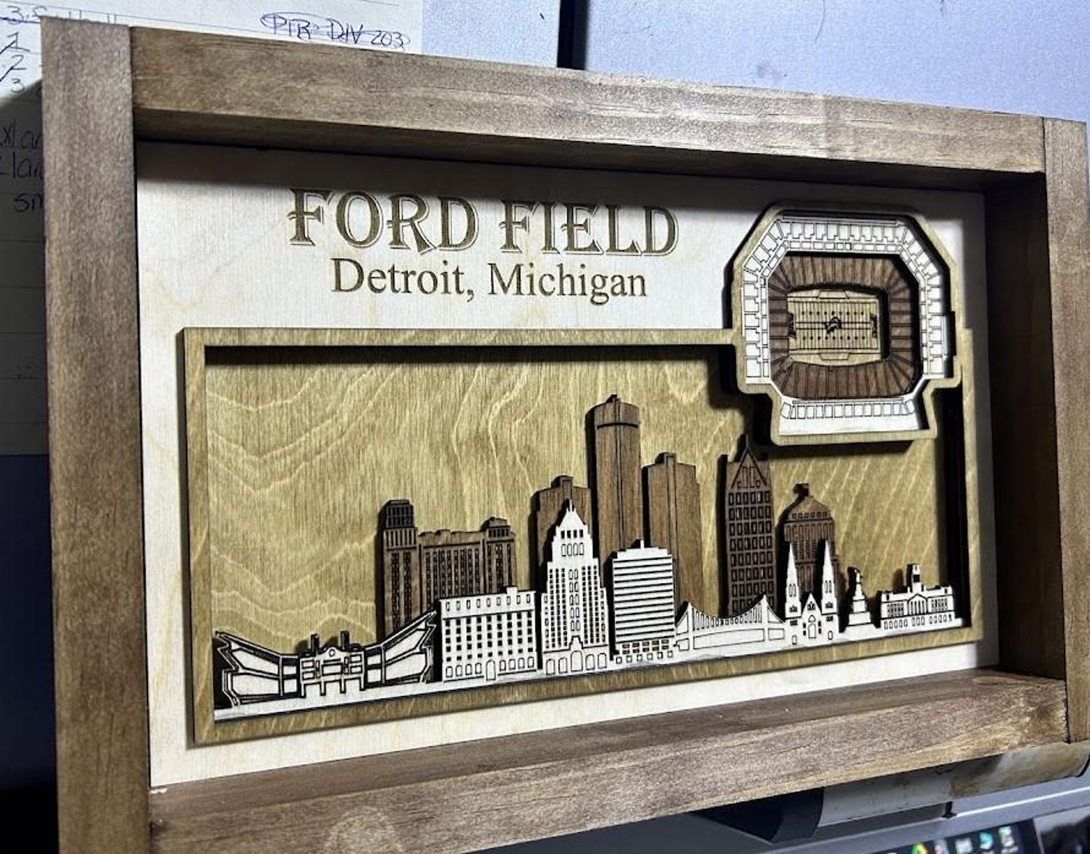 Football Stadium, 3D Model, Football Field, Laser Cut Football Stadium ...