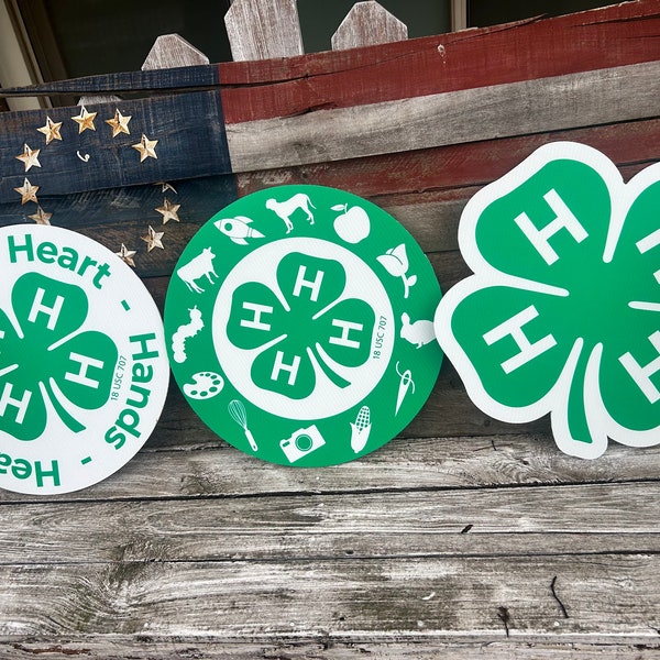 4 H Stall Sign - Etsy