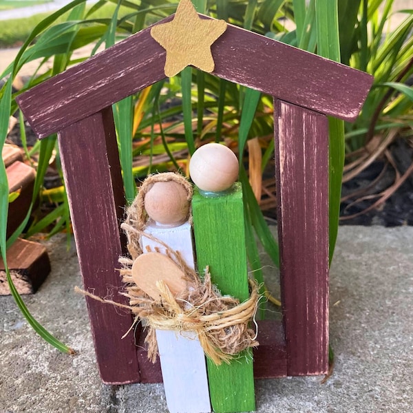 Diy Nativity Set - Etsy