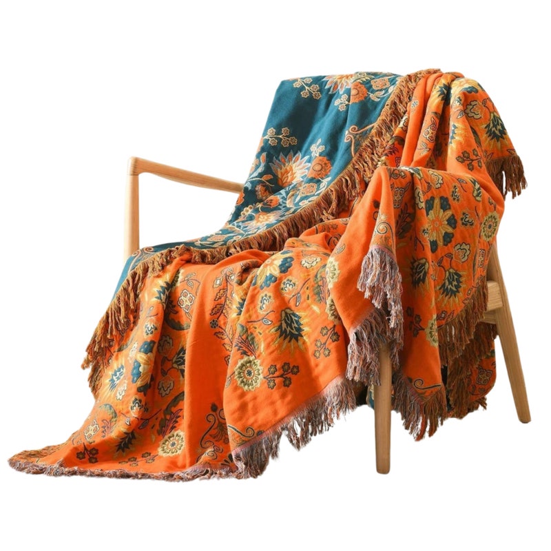 Boho Blanket - Etsy