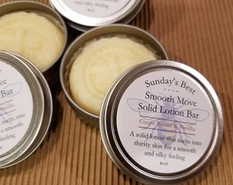 Solid lotion bar | Etsy