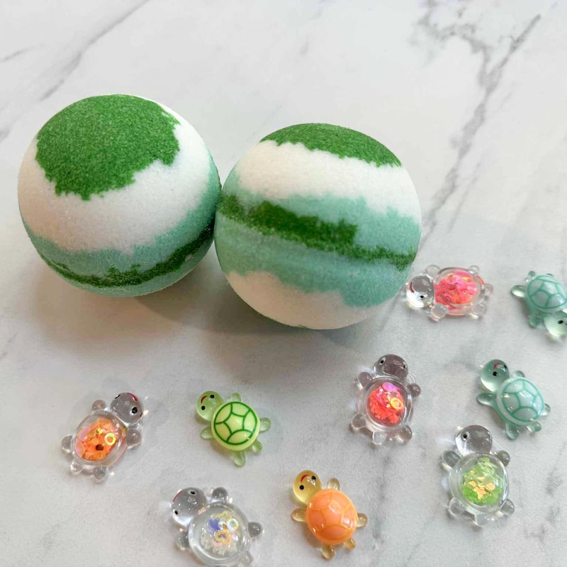 Bath Bombs With Turtle - Etsy