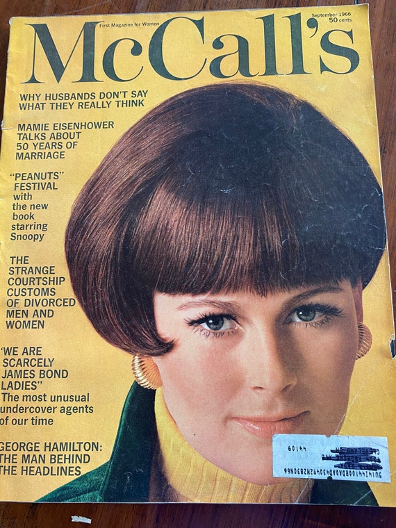 McCalls Magazine September 1966 | Etsy