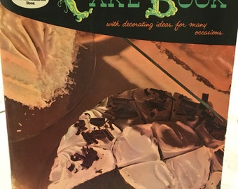 Vintage Cake Recipe Booklet, 1950's Good Housekeeping Cake Book ...