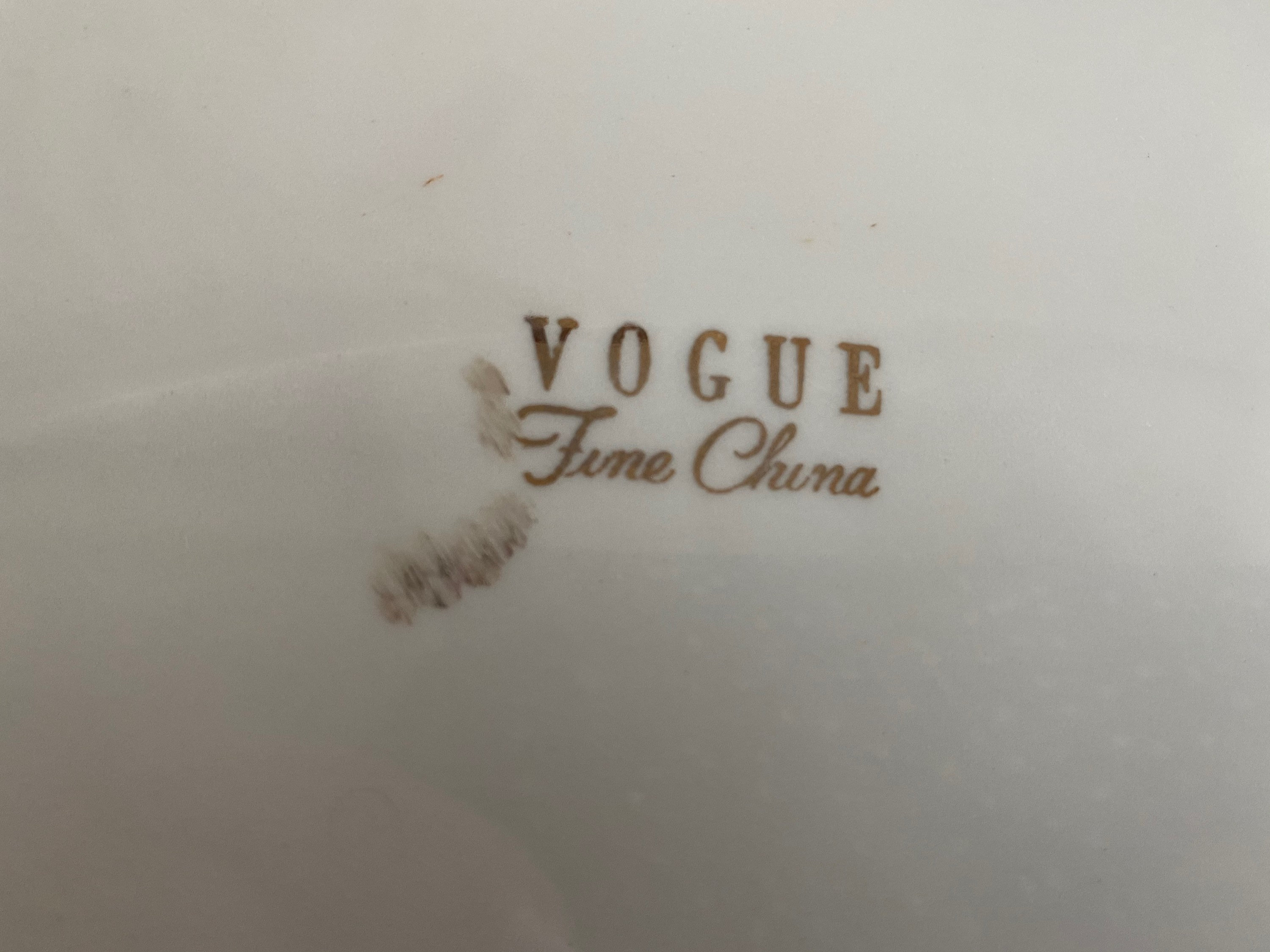 Vogue Fine China Platter - Etsy
