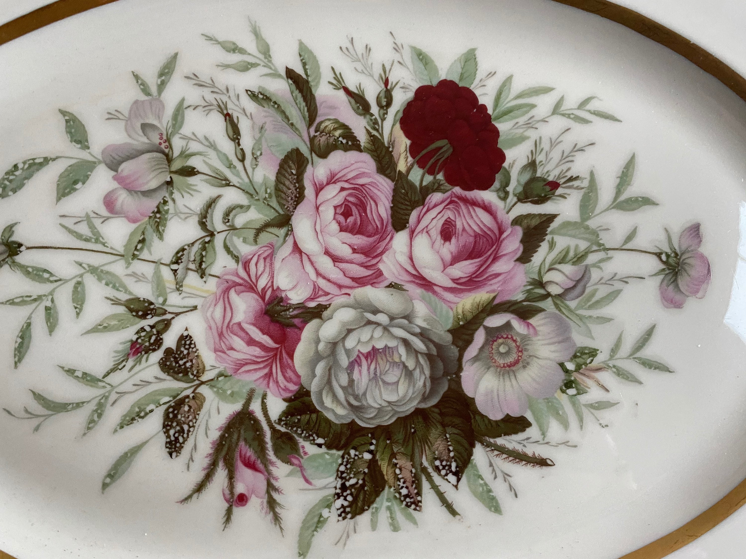 Vogue Fine China Platter - Etsy
