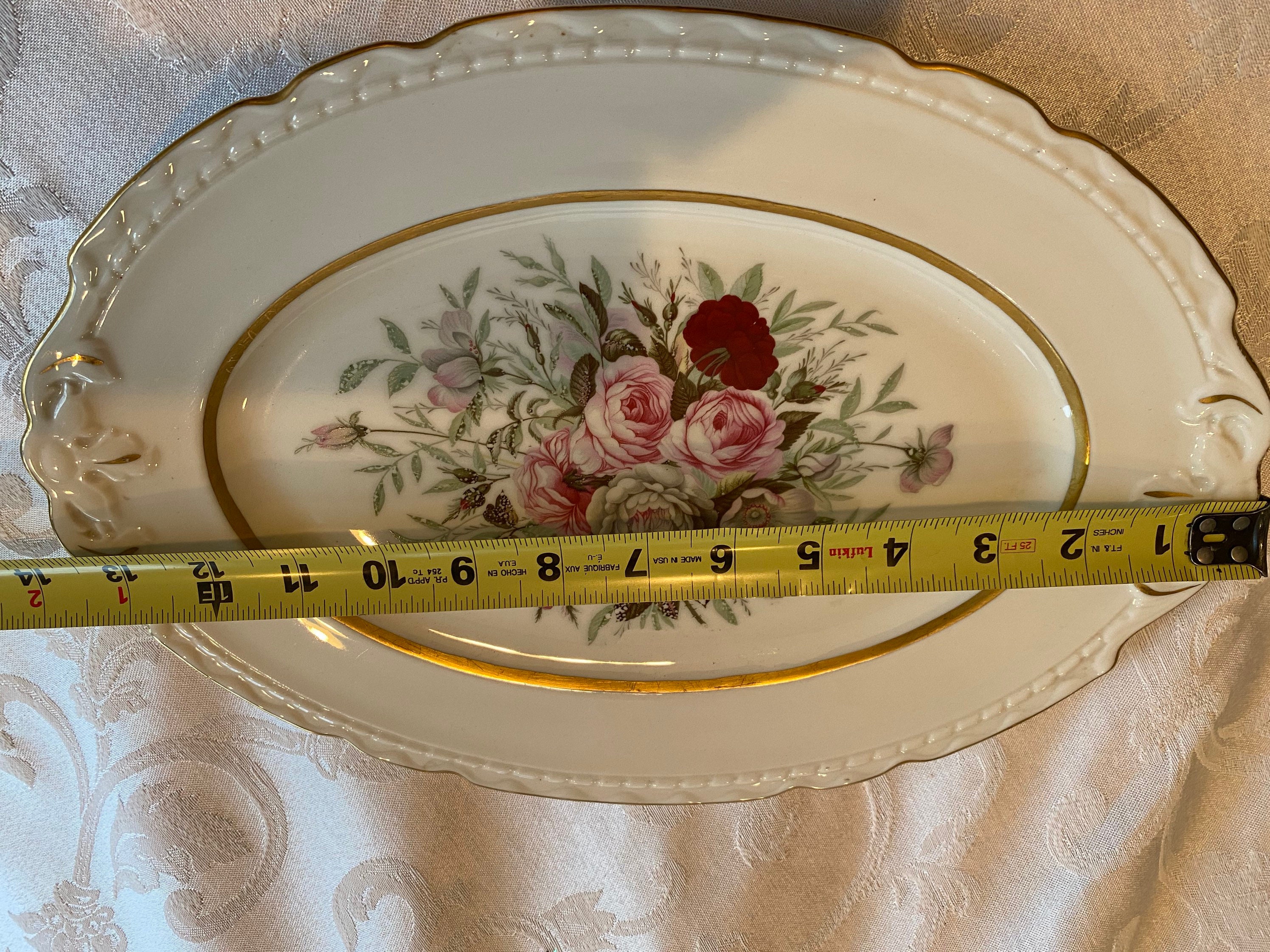 Vogue Fine China Platter - Etsy