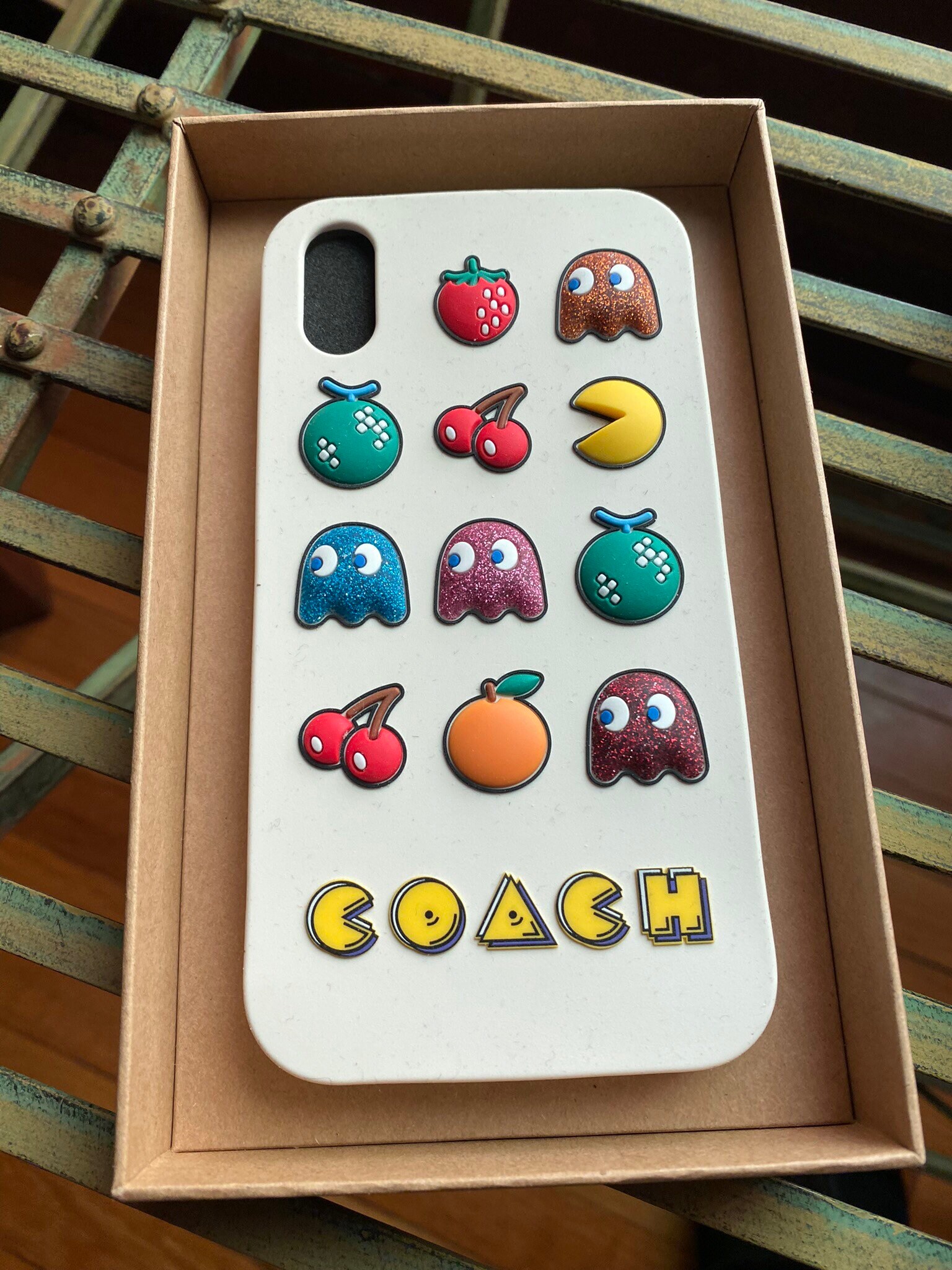 Estate Find! Rare Vintage Coach F75851 iPhone XR Pac-man Phone Case New ...