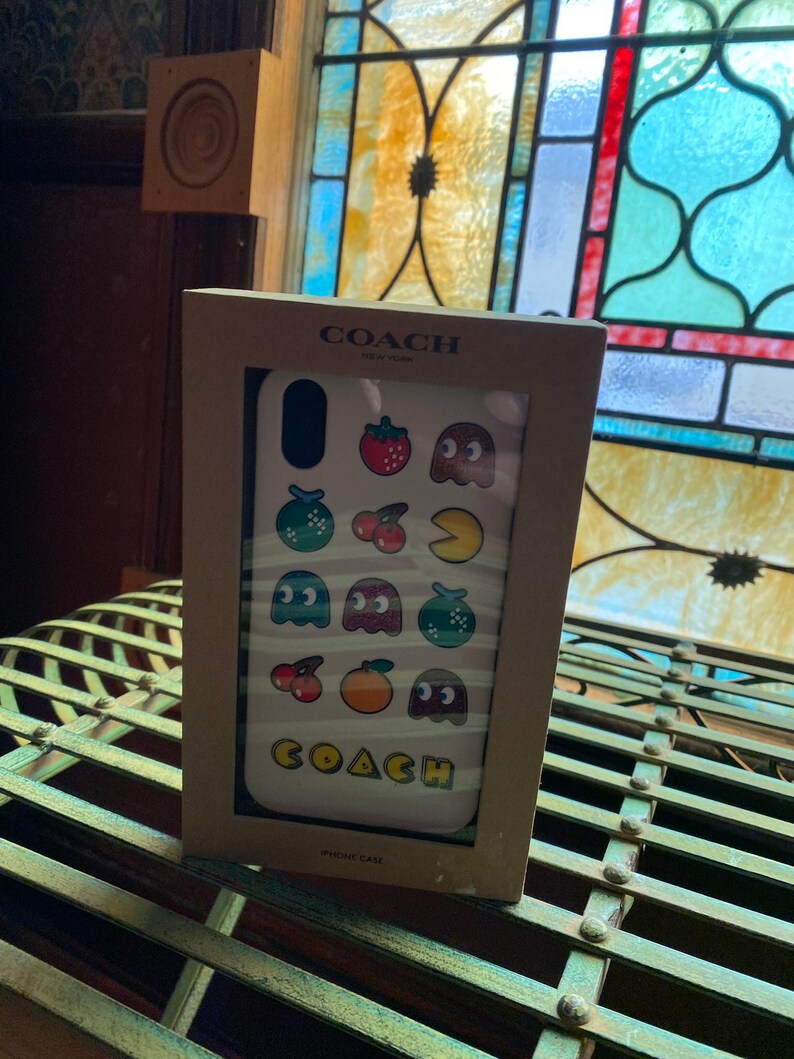 Estate Find! Rare Vintage Coach F75851 iPhone XR Pac-man Phone Case New ...