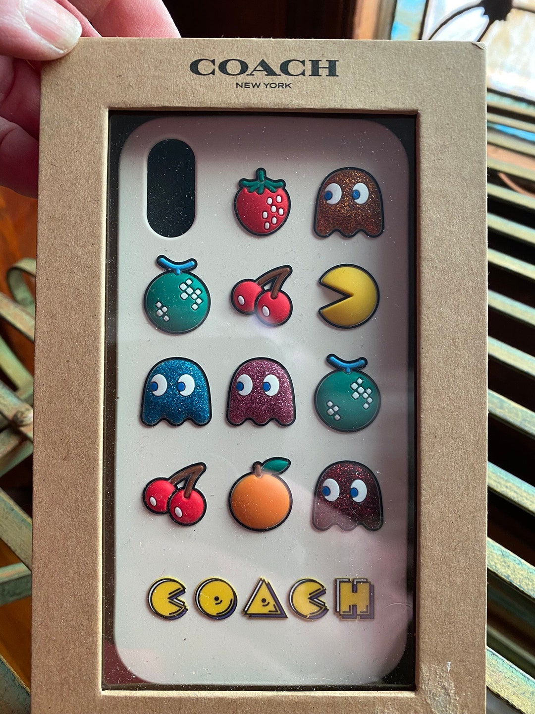 Estate Find! Rare Vintage Coach F75851 iPhone XR Pac-man Phone Case New ...