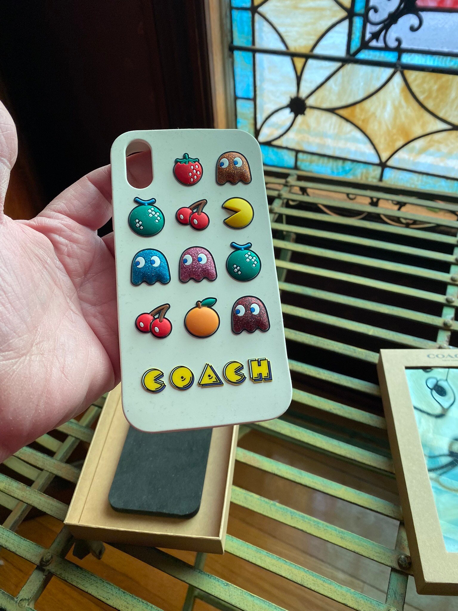 Estate Find! Rare Vintage Coach F75851 iPhone XR Pac-man Phone Case New ...