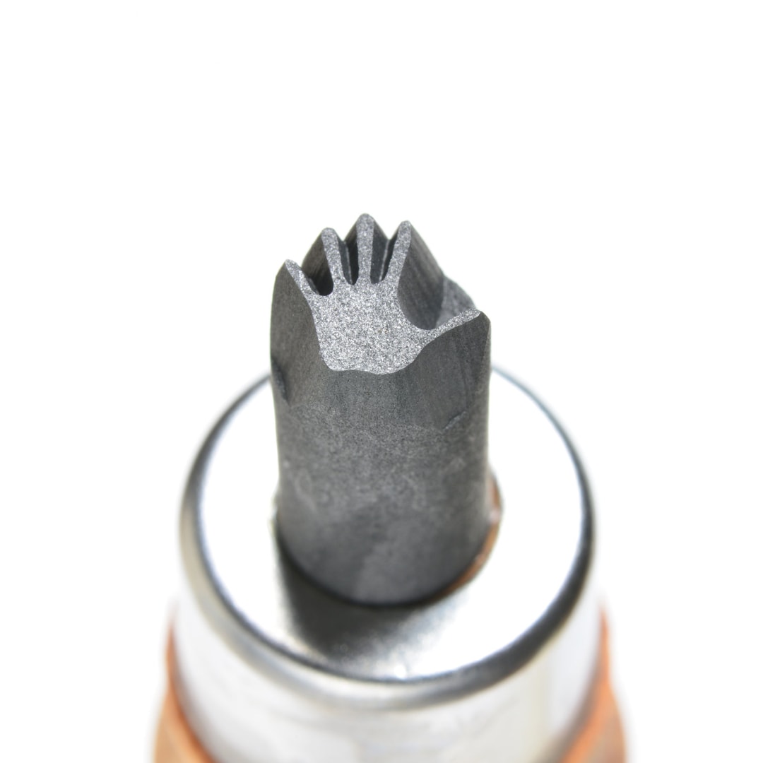 Tgss-024 Small Graphite Stamp - Right Hand Print - Etsy