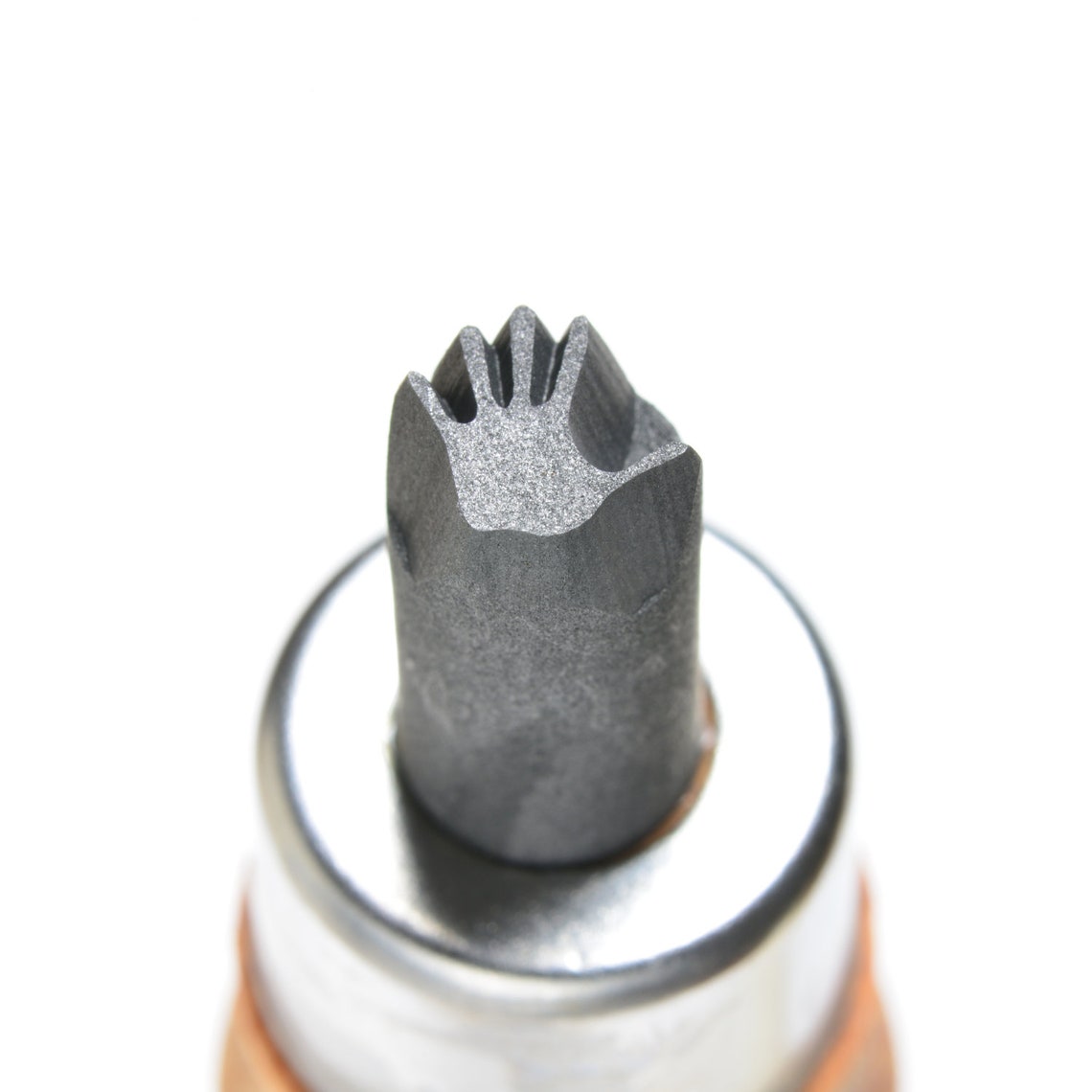 Tgss-024 Small Graphite Stamp Right Hand Print | Etsy