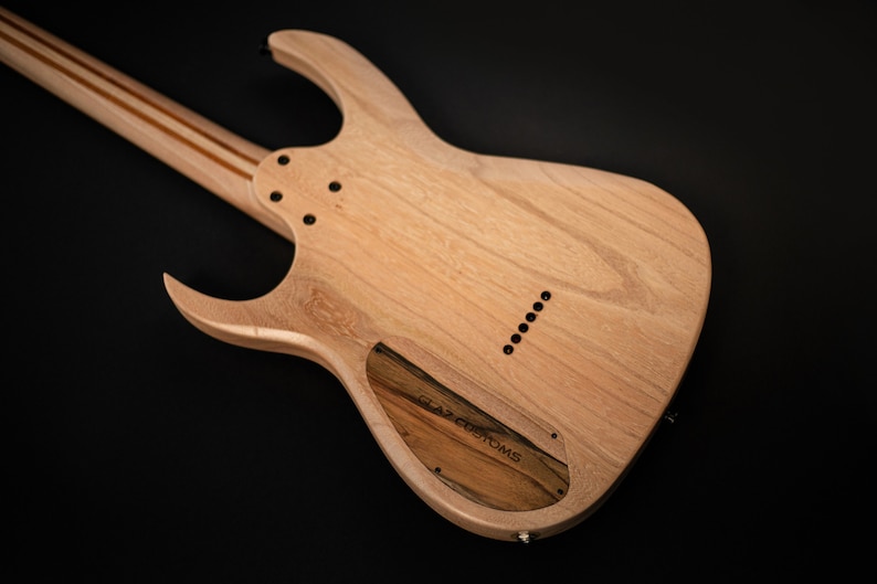 Handmade Custom Electric Guitar Figured Dark Walnut Top SJ6 ...