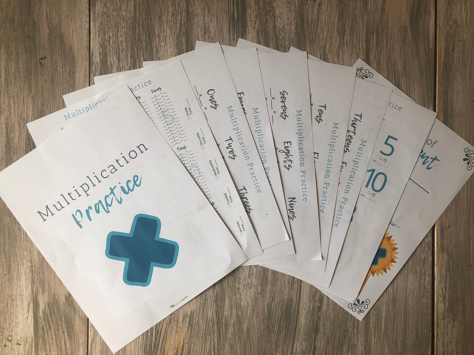 Multiplication Practice Packet - Etsy
