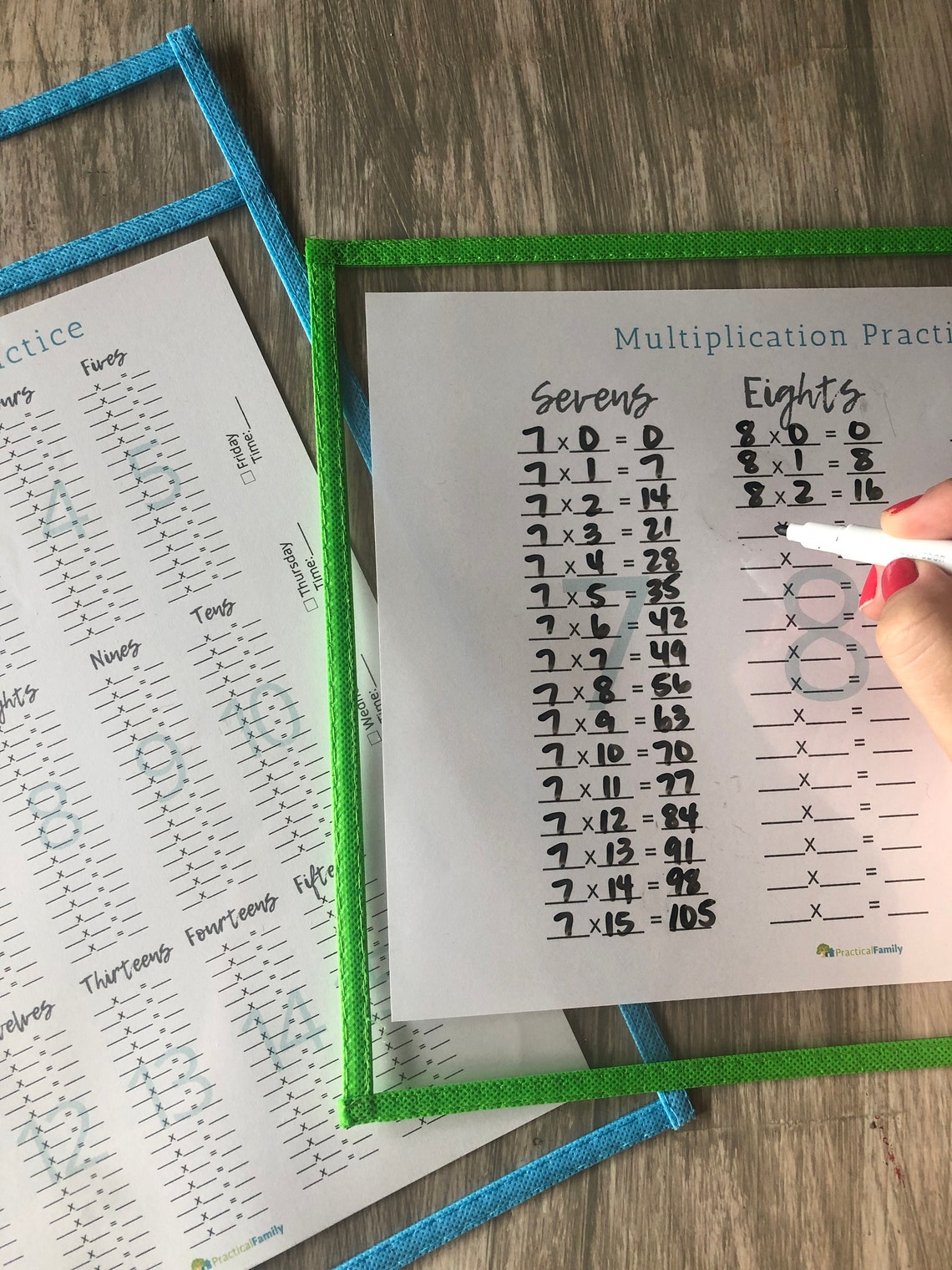 Multiplication Practice Packet - Etsy