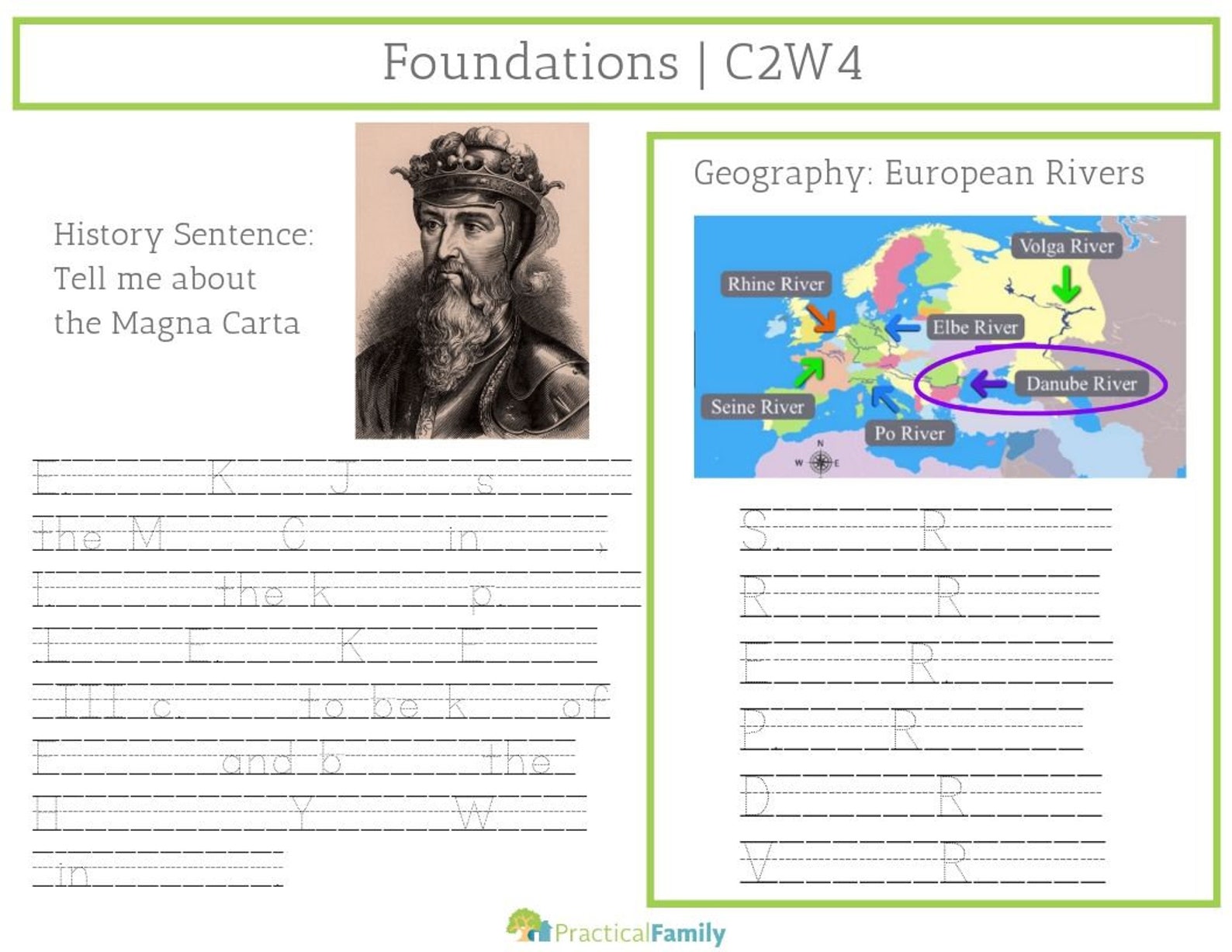 CC Cycle 2 Weekly Sheets PRINT - Etsy
