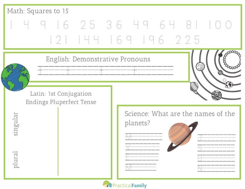 CC Cycle 2 Weekly Sheets PRINT - Etsy