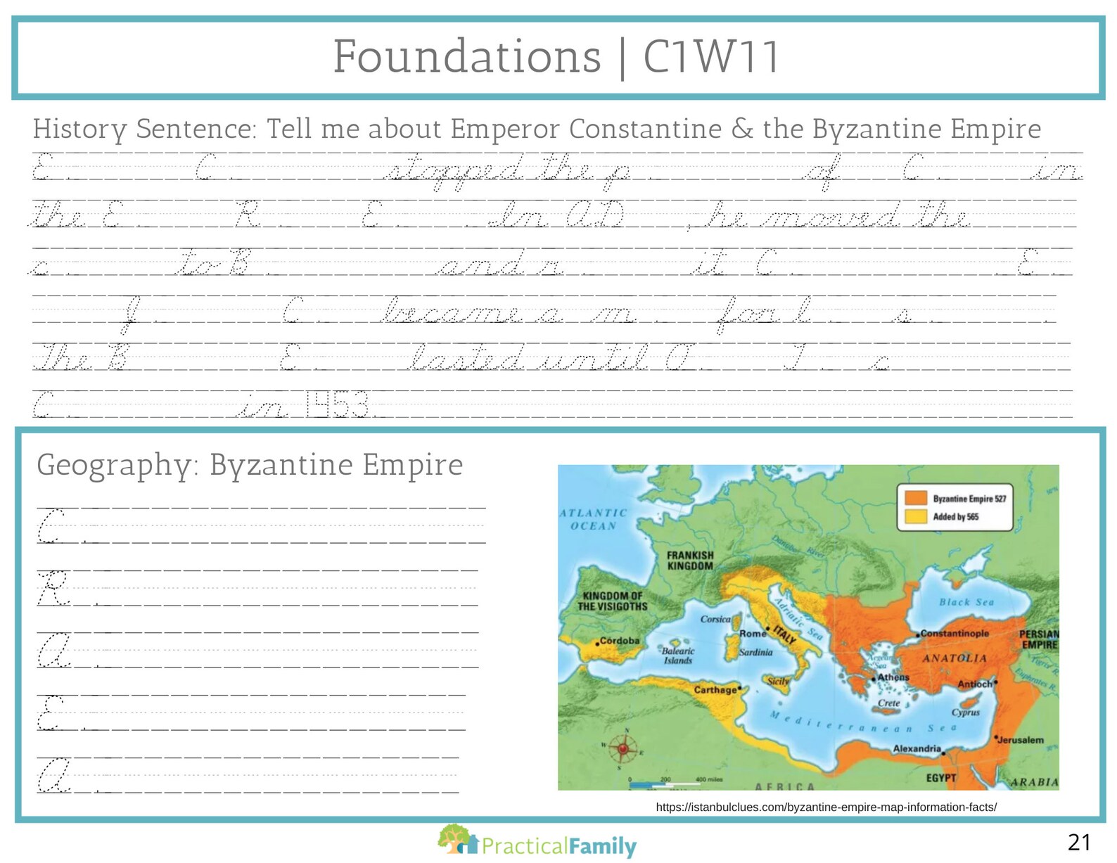 CC Cycle 1 Weekly Sheets CURSIVE - Etsy