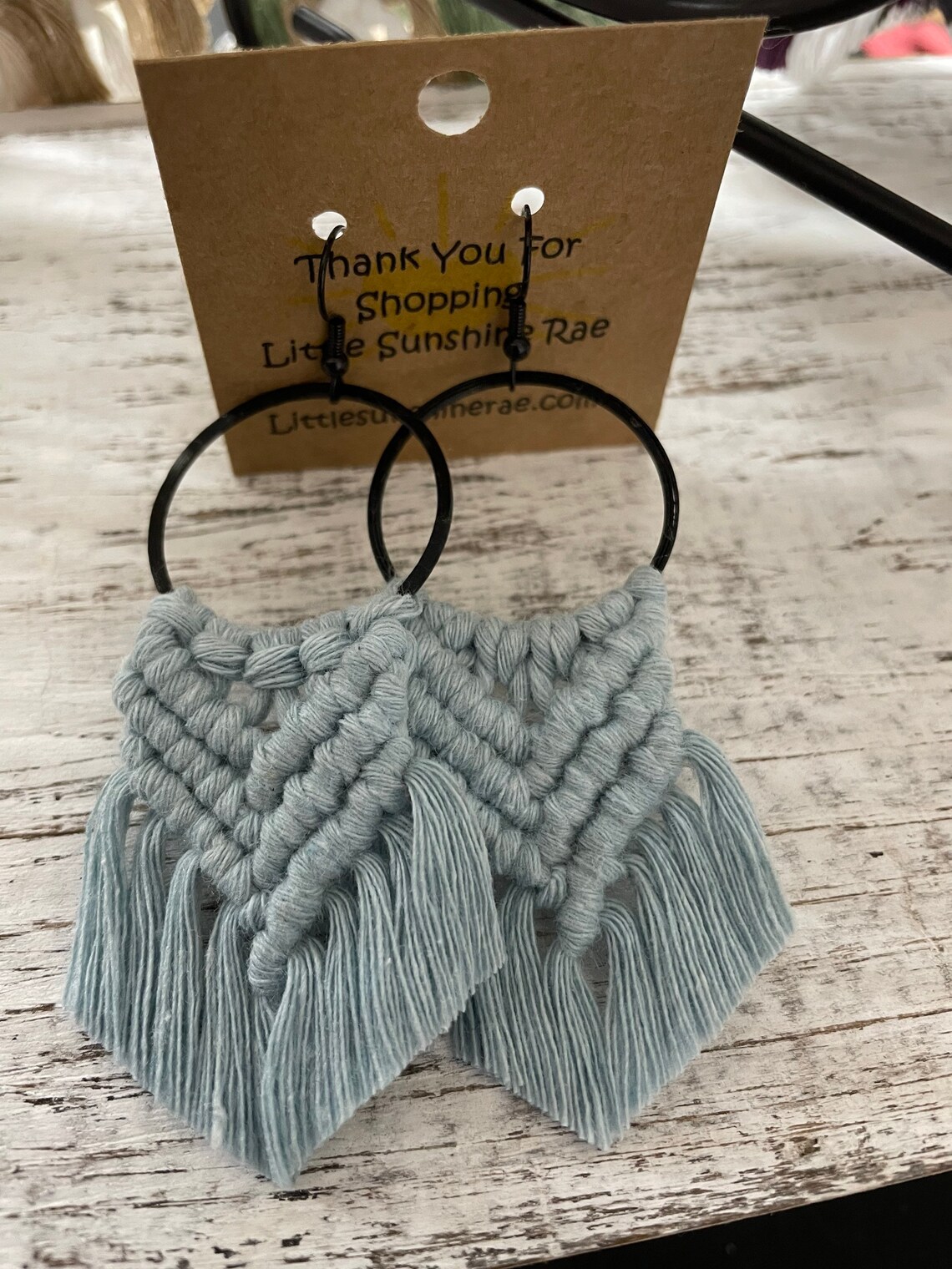 Macrame Earrings - Etsy