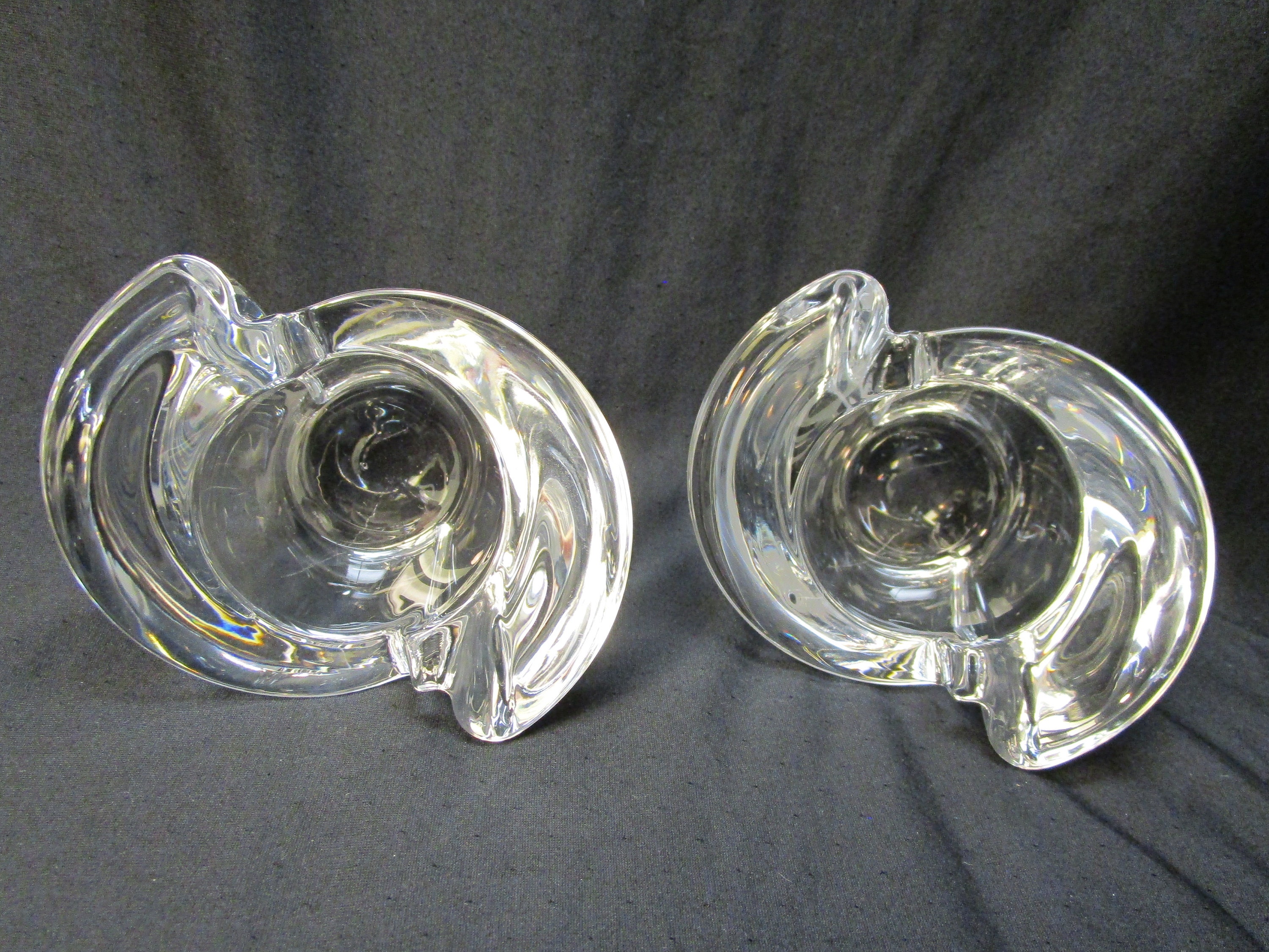 Orrefors Crystal Candle Holders Votive Tea Light Candle - Etsy