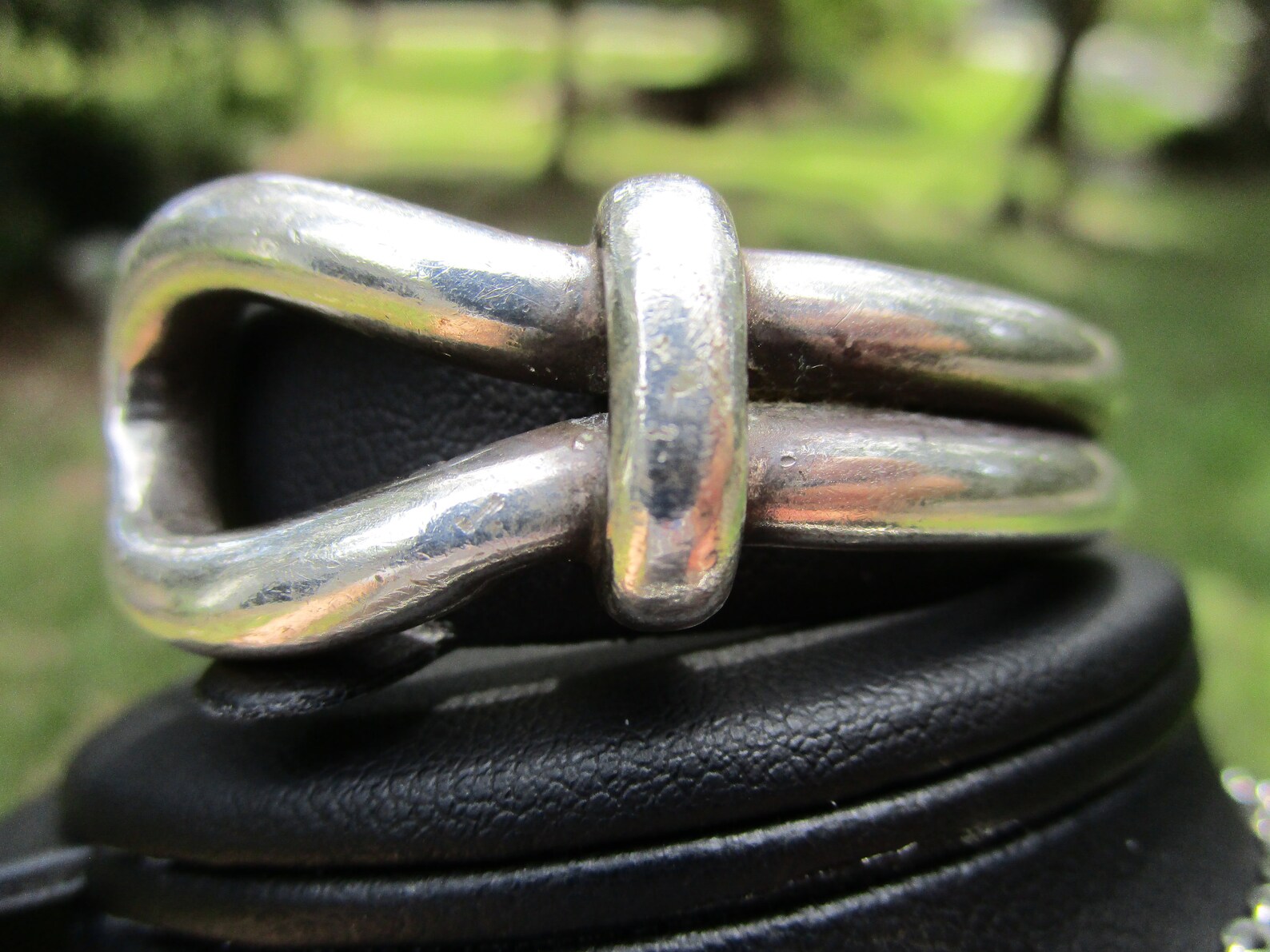 1960s Estate Mexican Designer Carmen Beckmann Heavy Sterling Silver ...