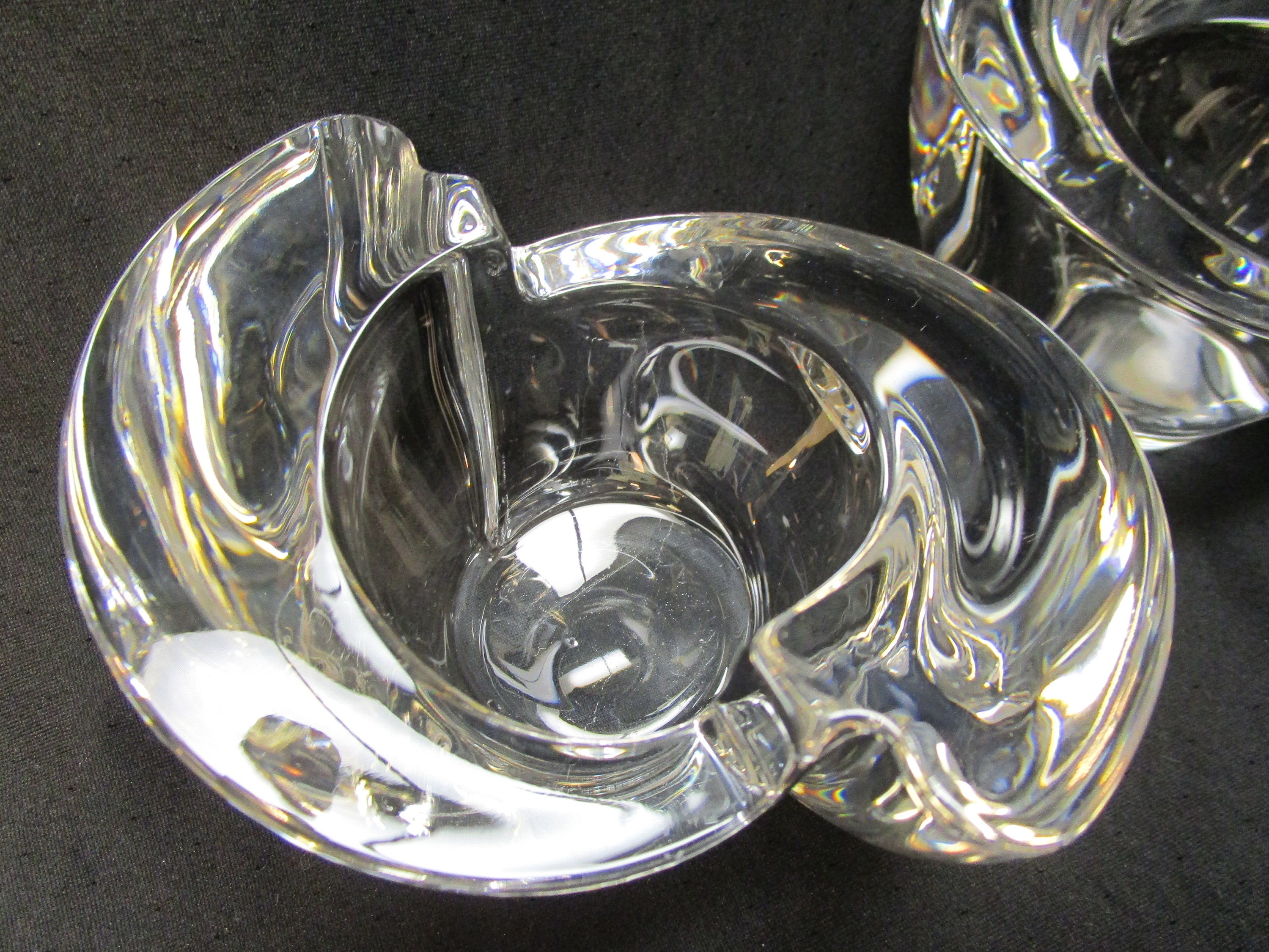 Orrefors Crystal Candle Holders Votive Tea Light Candle - Etsy