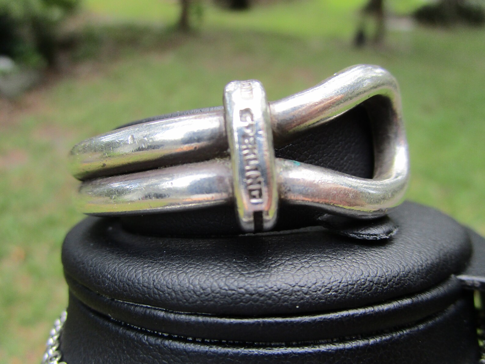 1960s Estate Mexican Designer Carmen Beckmann Heavy Sterling Silver ...