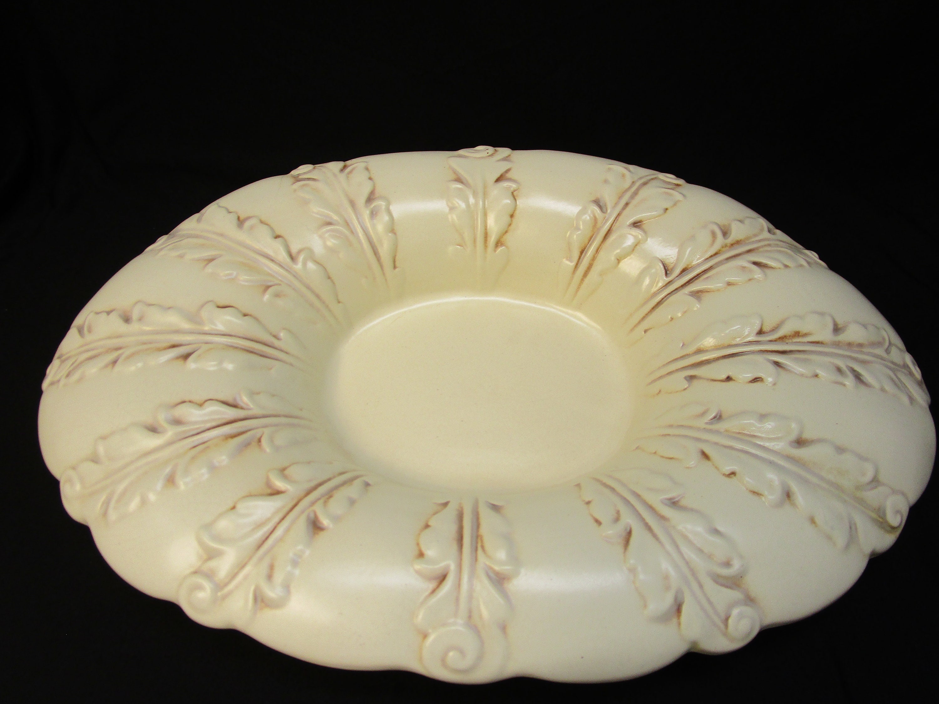 Antique Red Wing Pottery Console Bowl 1940s Large Redwing - Etsy