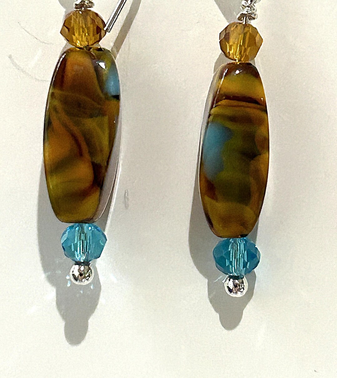 New Handmade Namibia Natural Pietersite Drop Earrings High Polished ...