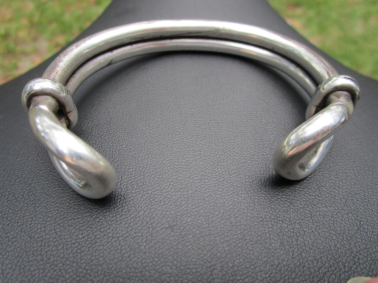 1960s Estate Mexican Designer Carmen Beckmann Heavy Sterling Silver ...