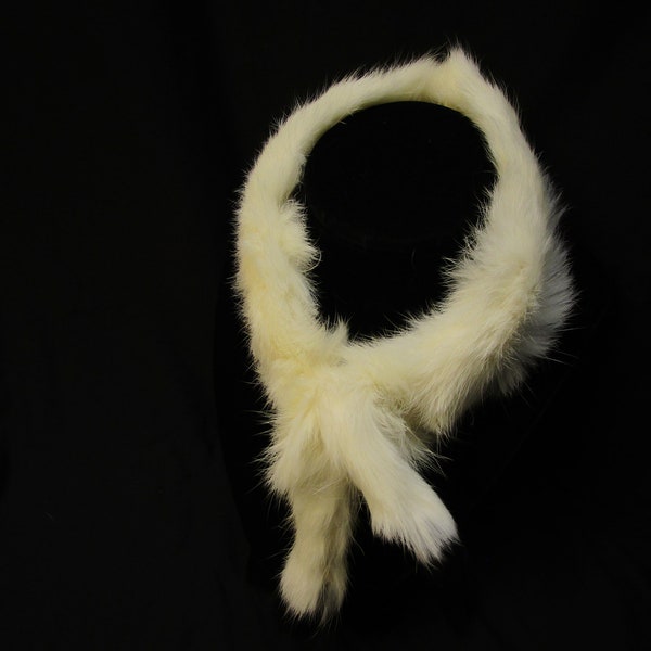 White Mink Fur - Etsy
