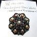 Estate Art Deco Pearl Rhinestone Brooch Pink Aqua Blue Half Pearl ...