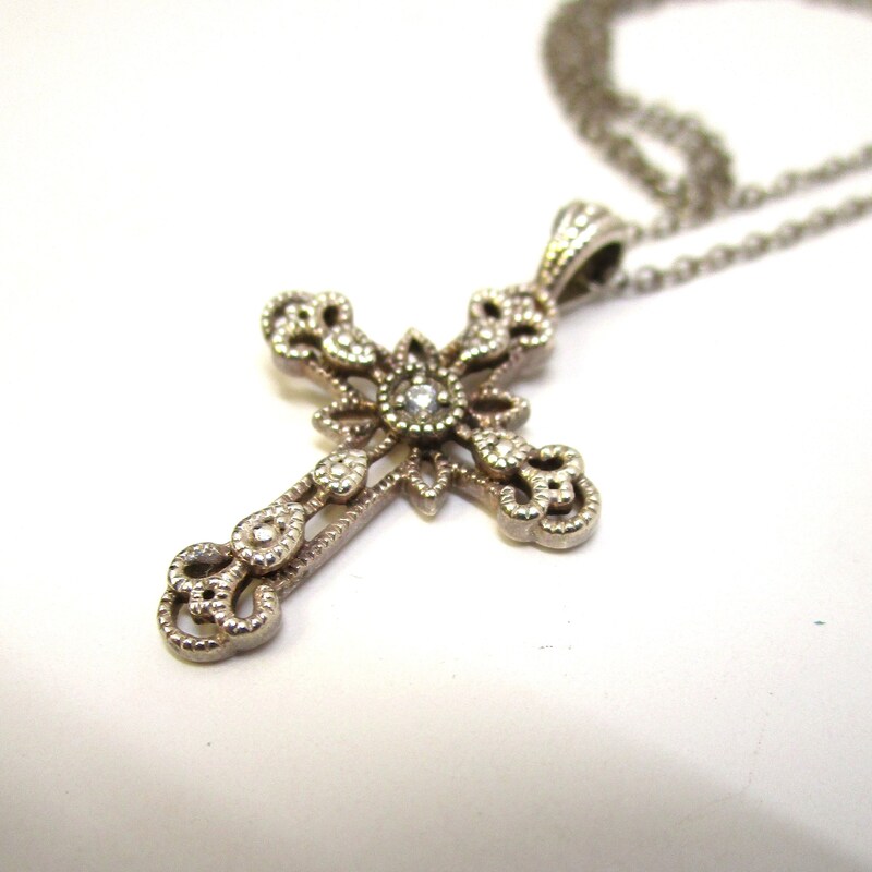 Vintage Cross Necklace - Etsy