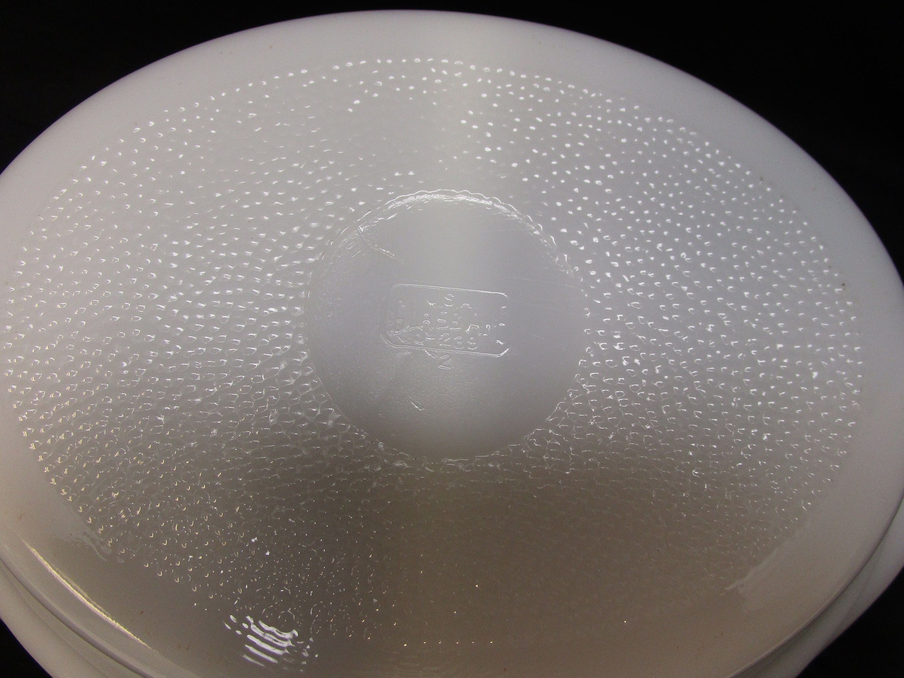 Large Glasbake Divided Baking Dish Vintage Milk Glass Divided | Etsy