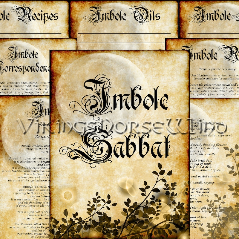 Book of Shadows Printable - Etsy