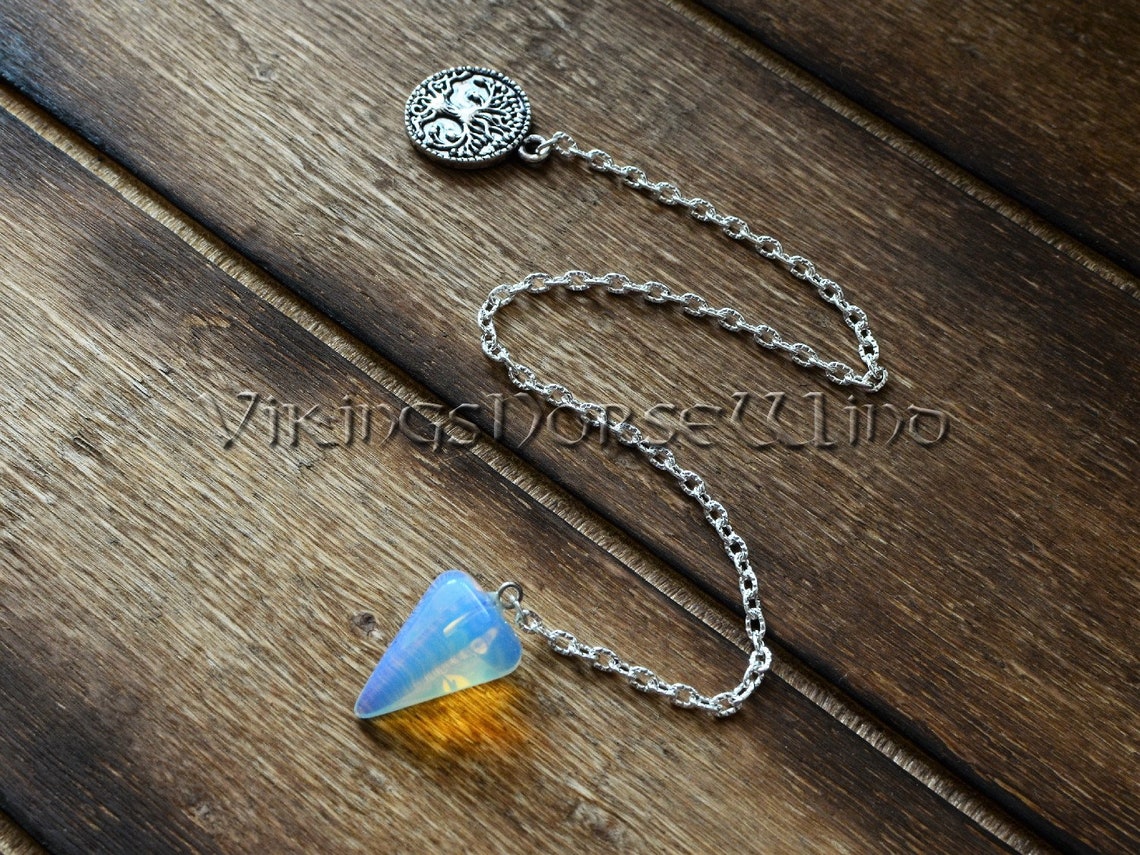 Dowsing Crystal Pendulum Customized Witches Pendulum | Etsy